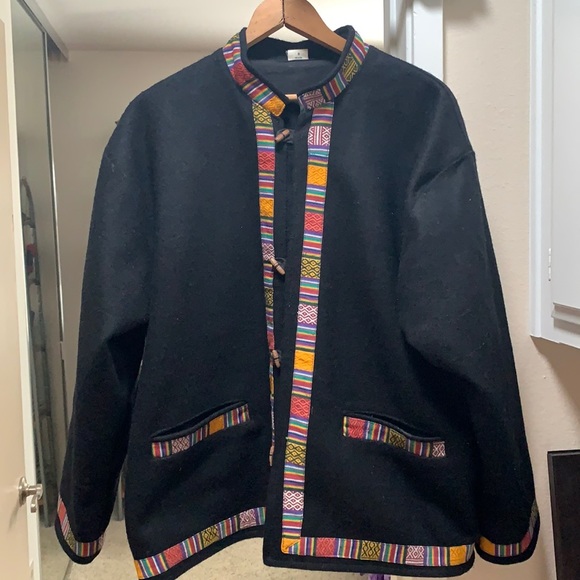 Jackets & Coats | Vintage Traditional Nepalese Wool Coat | Poshmark